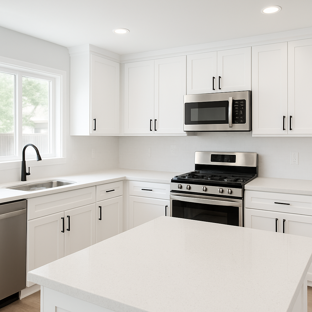 Kitchen Cabinet Color Transformations in Katy & Sugar Land TX
